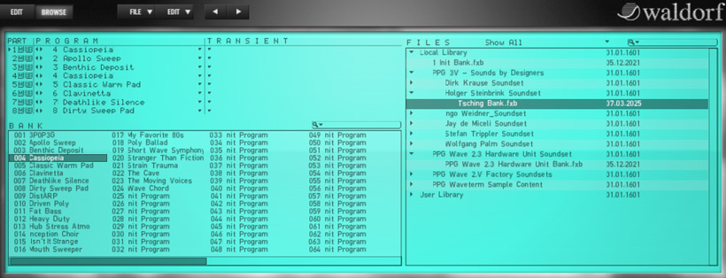 Waldorf Music PPG Wave 3.V 2.0